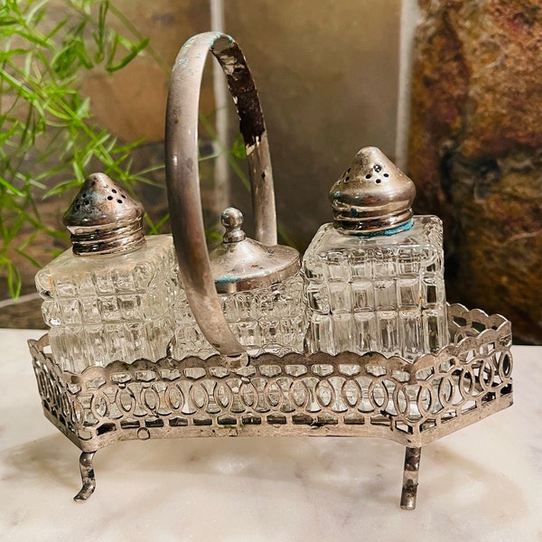 Salt Pepper Caddy - Etsy