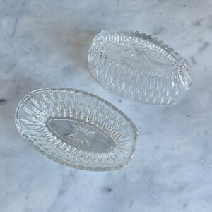 Princess House Highlights Crystal Buffet Ware, Set of 2 Utensil Holder ...