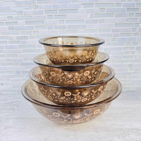 Pyrex Bowl Set - Etsy
