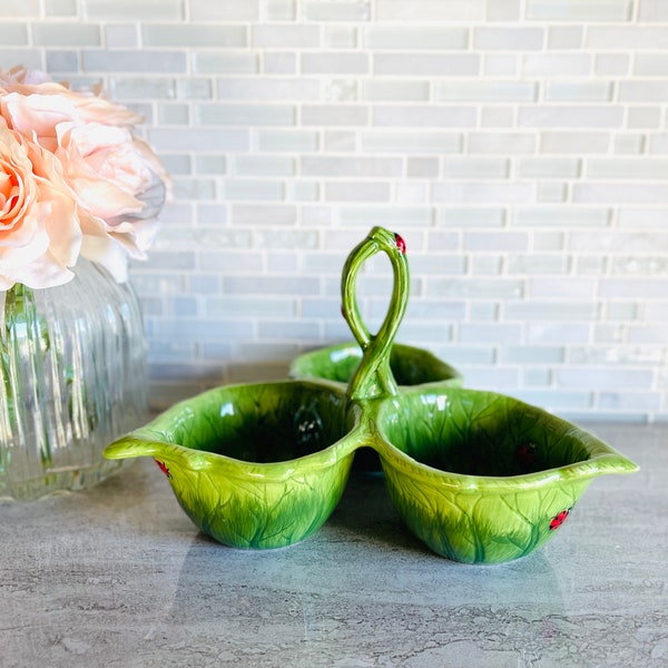 Ceramic Ladybug Bowl - Etsy