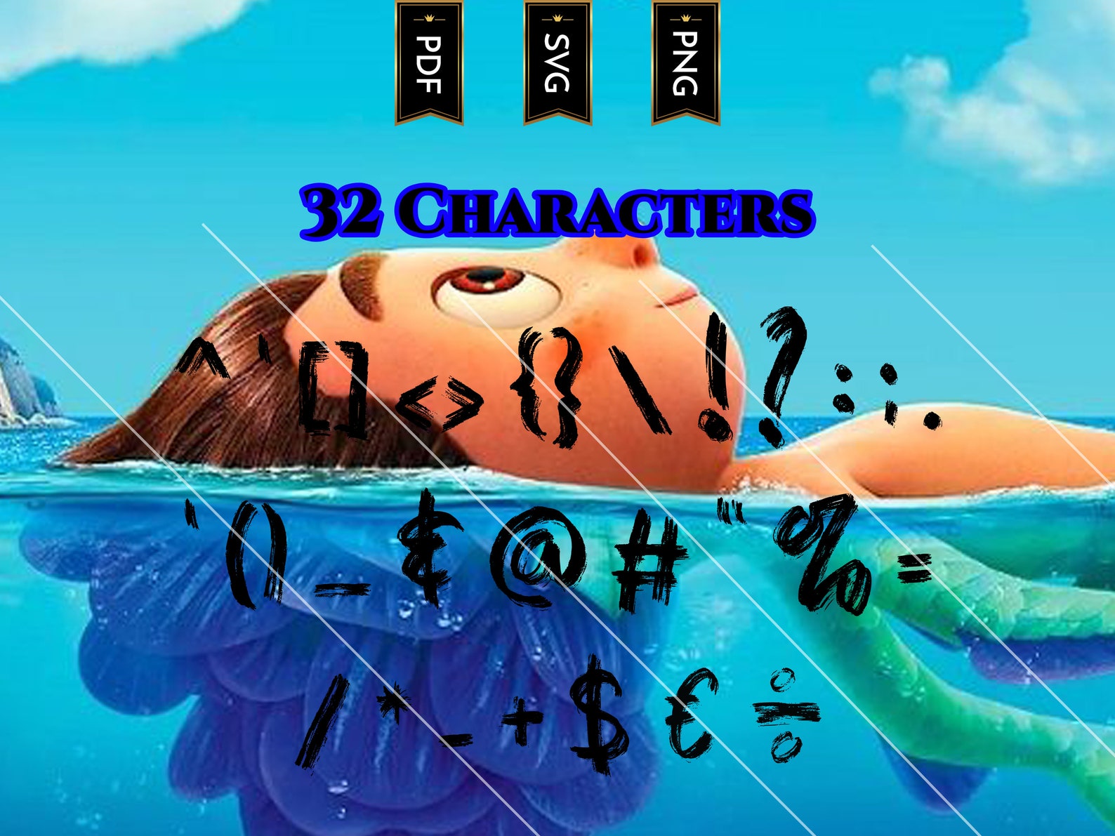 Luca Alphabet Font Alberto Luca Svg Alberto SVG Luca - Etsy