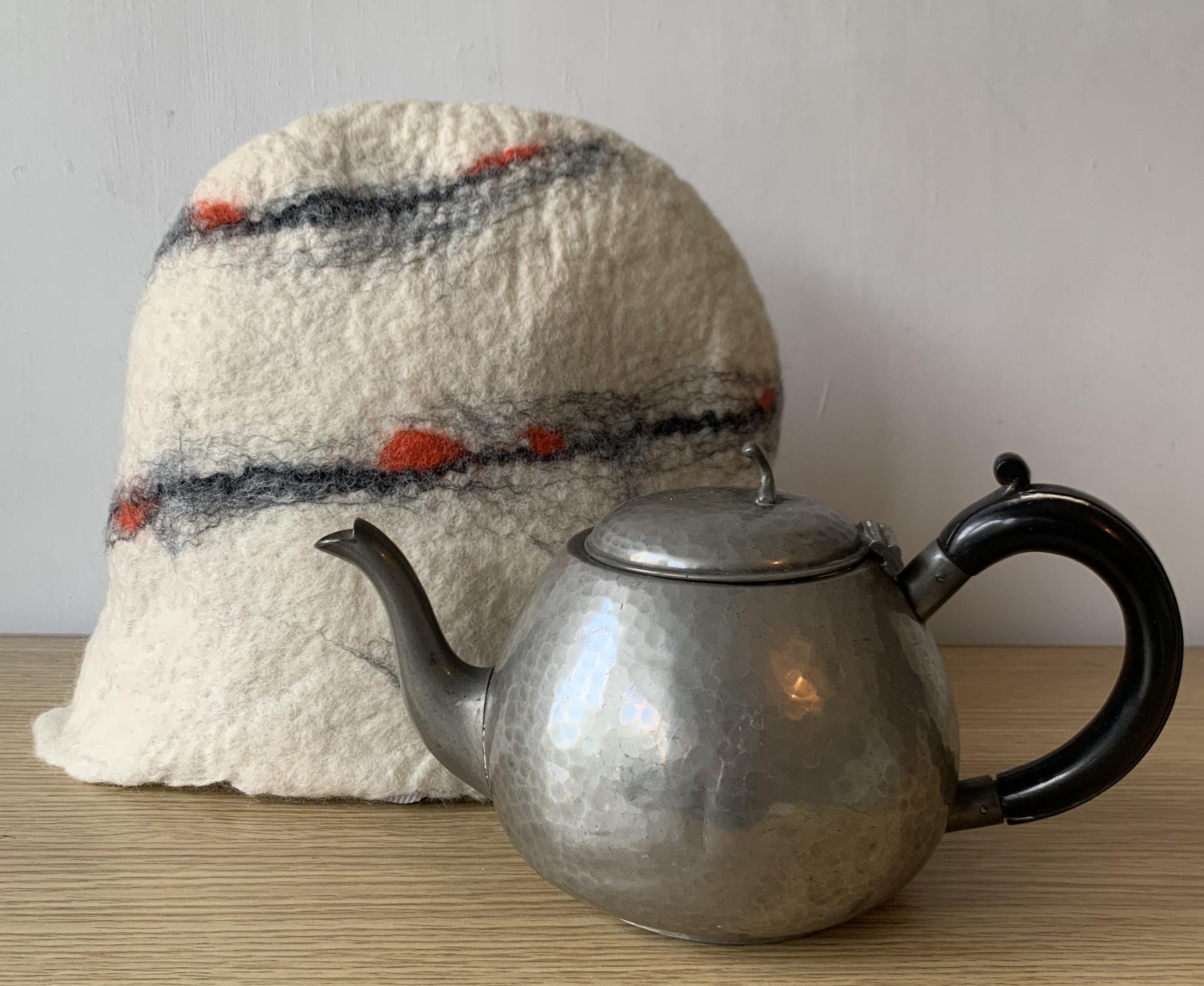 Large Wet Felted Tea Cosy - Japanese Inspeired - Unique Gift for Tea ...