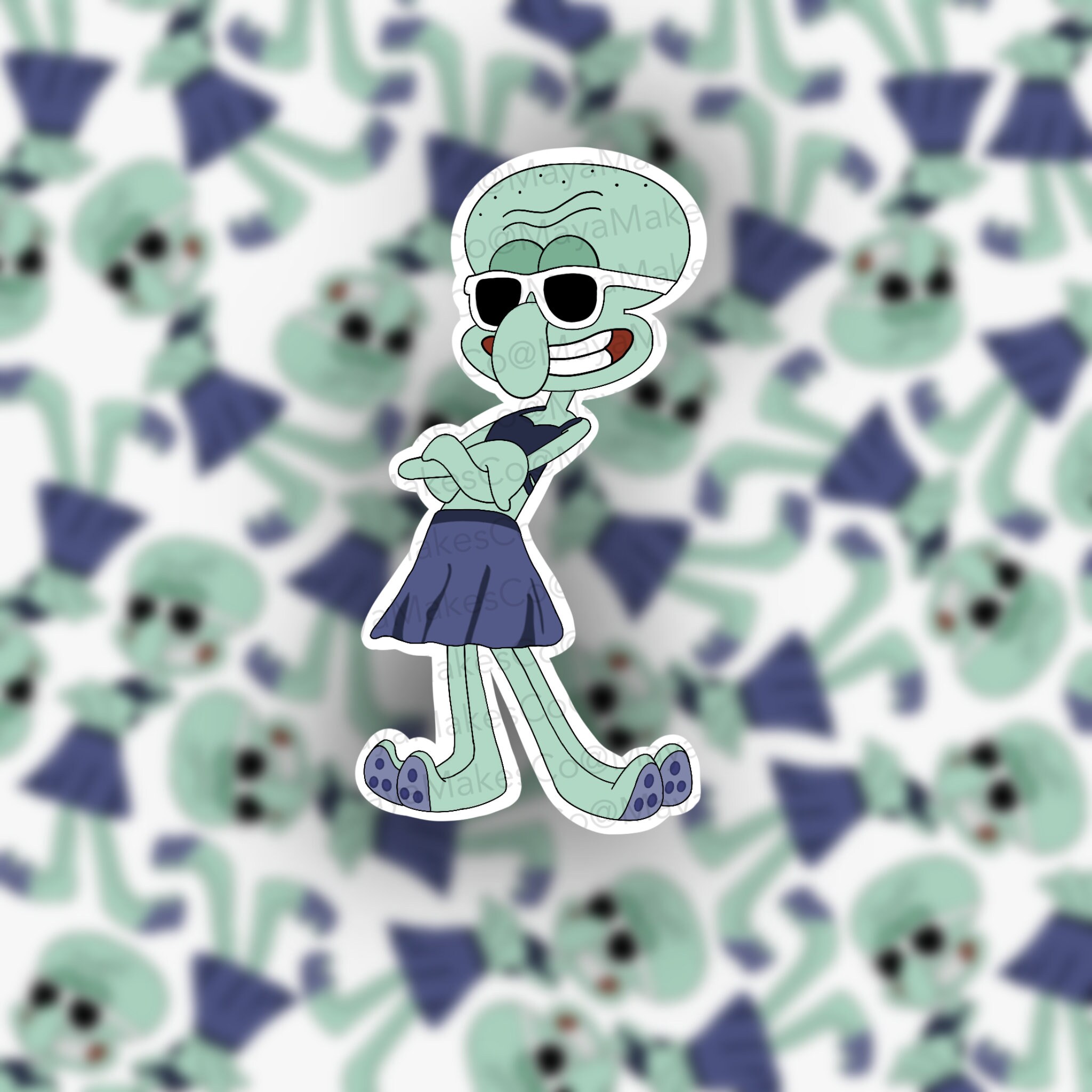 Spongebob x Taylor Swift Kollektion Farbstoff-Cut Aufkleber | Etsy