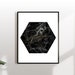 Marble Print, Abstract Art, Black Marble Poster, Printable Art, Marble ...