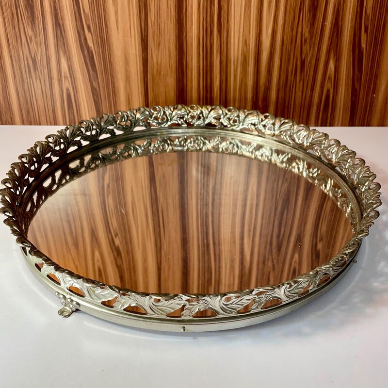 Mirrored Vanity Tray - Etsy