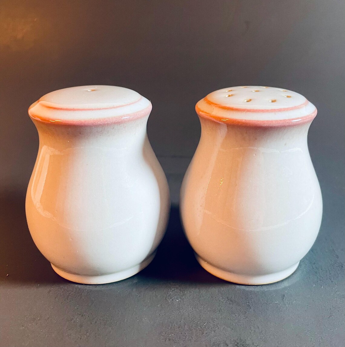 Vintage Denby “twilight” Stoneware 3” Salt & Pepper Shkers - Made in ...