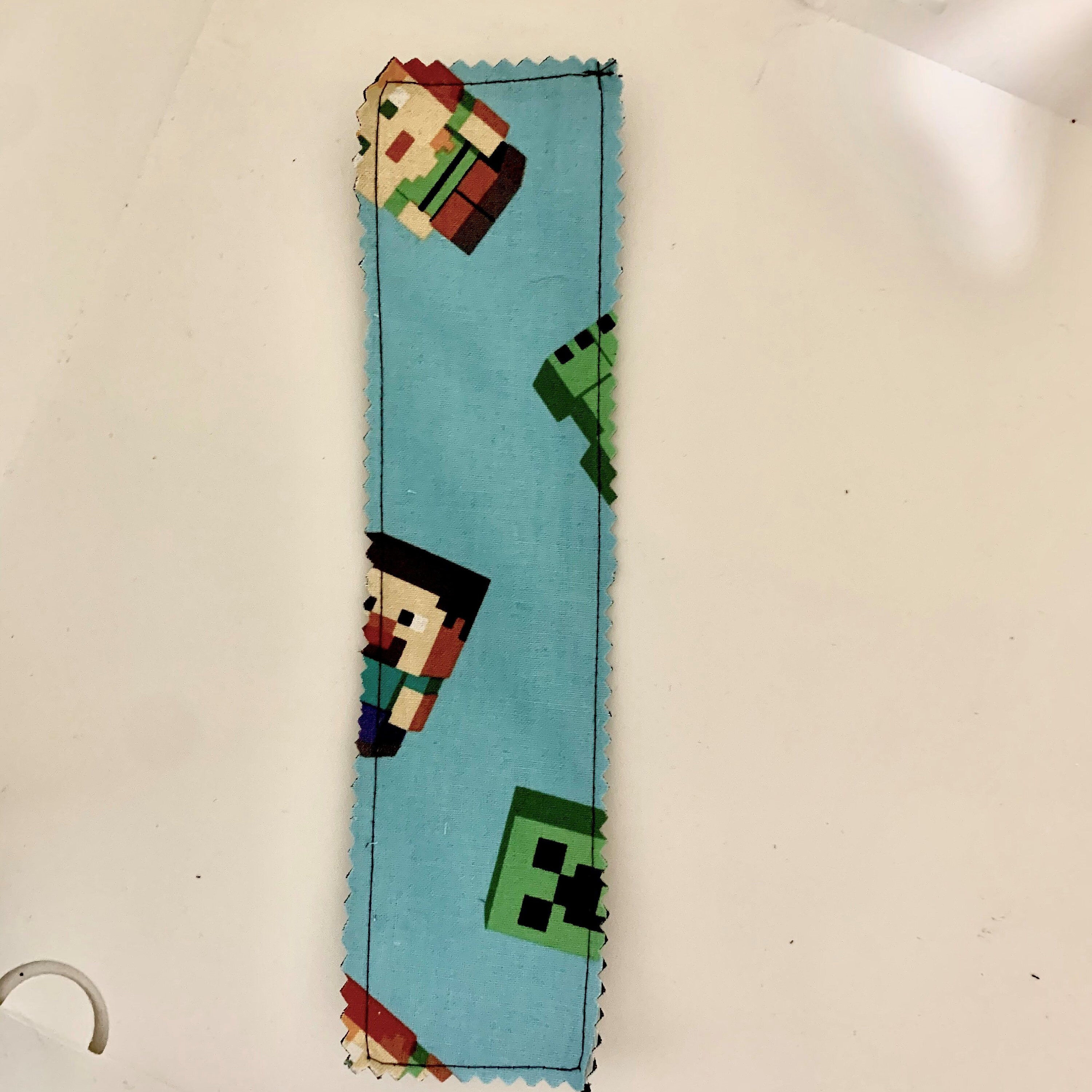 Minecraft Bookmark - Etsy