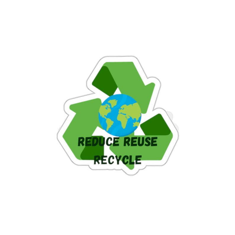 Reduce Reuse Recycle - Etsy