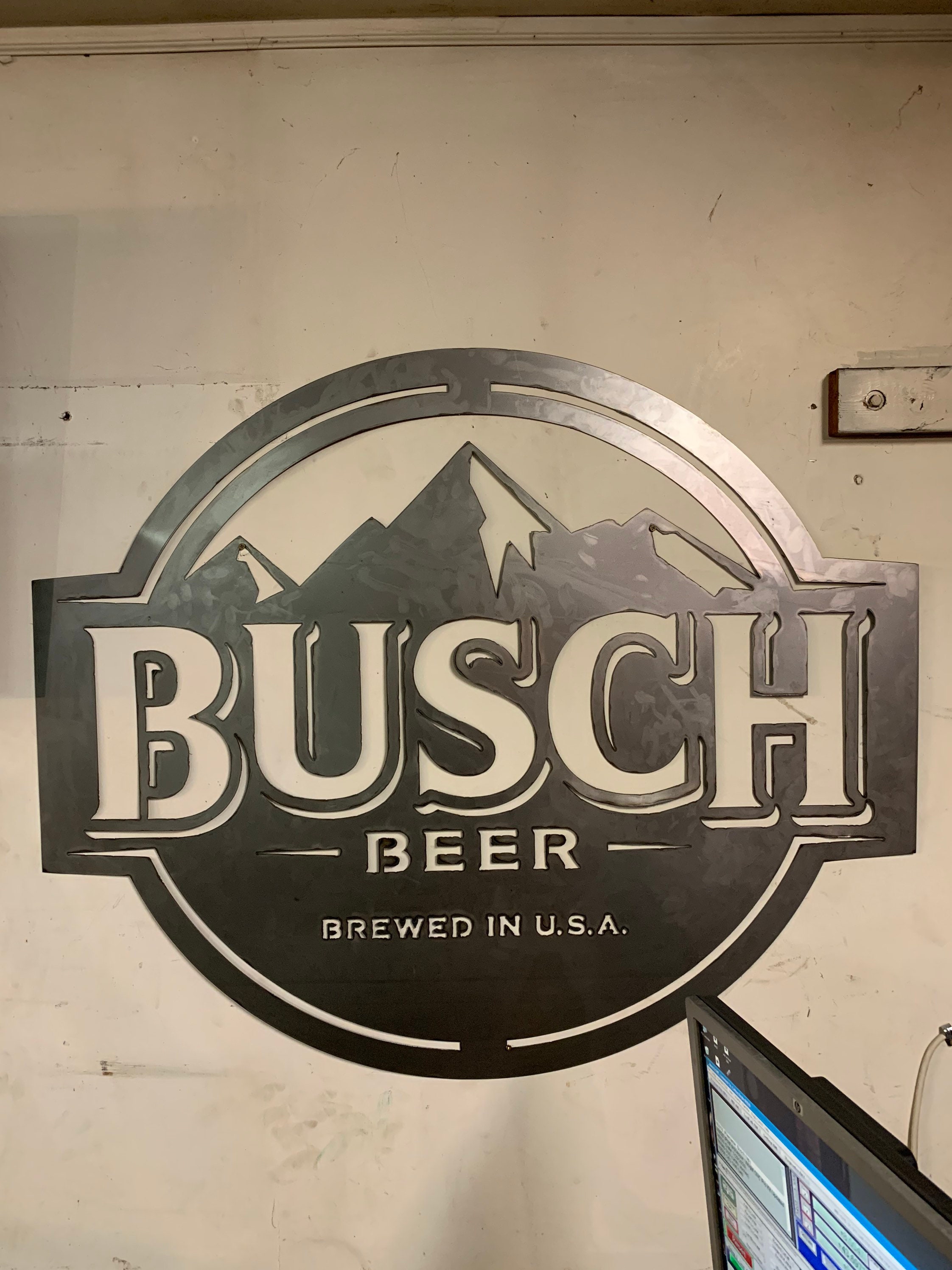 Busch Beer Sign for sale | Only 3 left at -75%