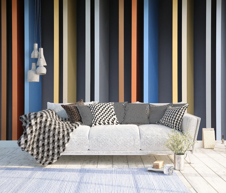 Panel Wallpaper Abstract 3d Wall Panel Peel and Stick | Etsy