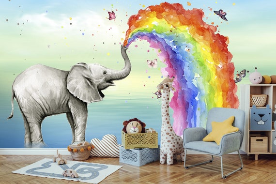 Boho Elephant Background