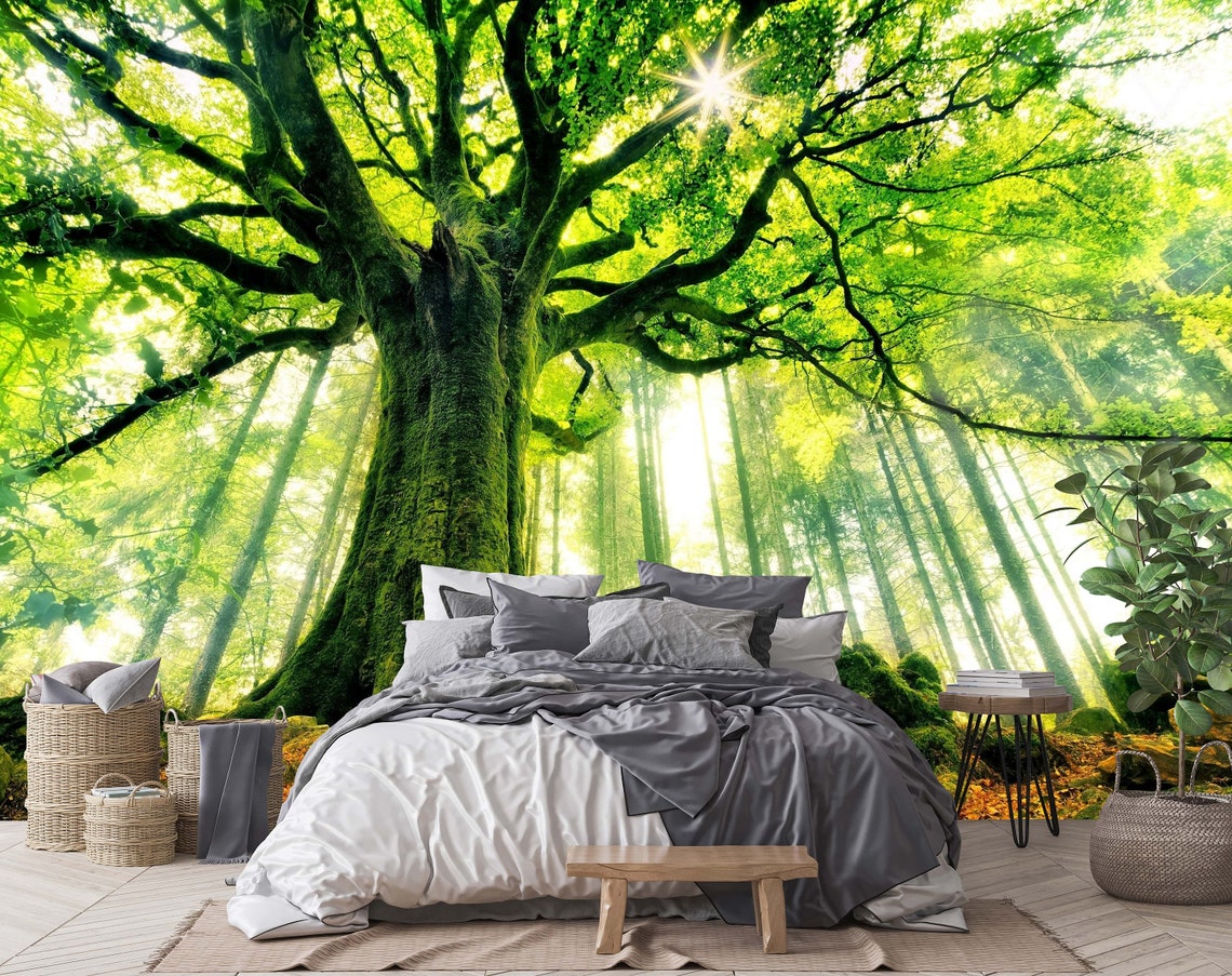 Baum Tapete Ikea