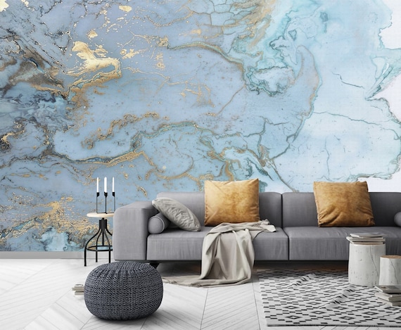 Marble Art Wallpaper Peel and Stick Self Adhesive Marble Wall - Etsy