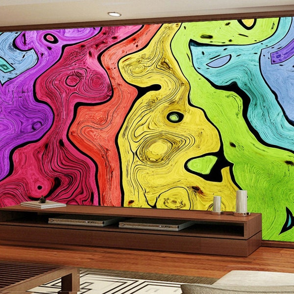 3 Dimensional Wallpaper - Etsy