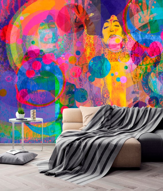 Trippy Behang Ontwerpen Ruimte – Stijlvol Fotobehang – Photowall