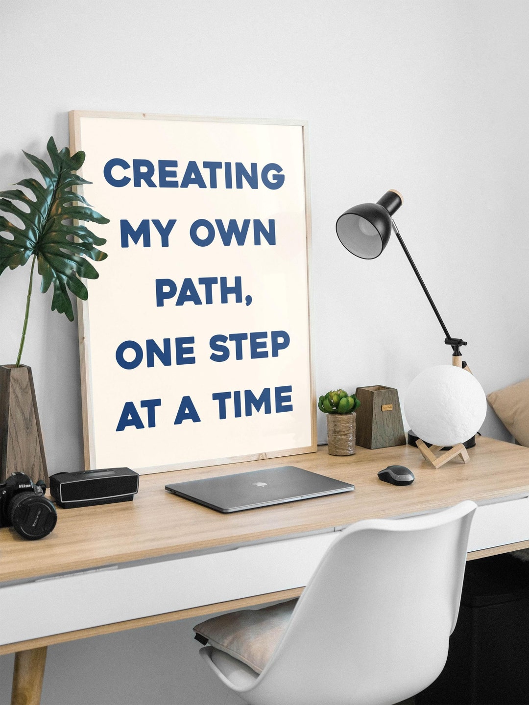 Creating My Own Path, One Step at a Time, Inspirational Quote Print ...