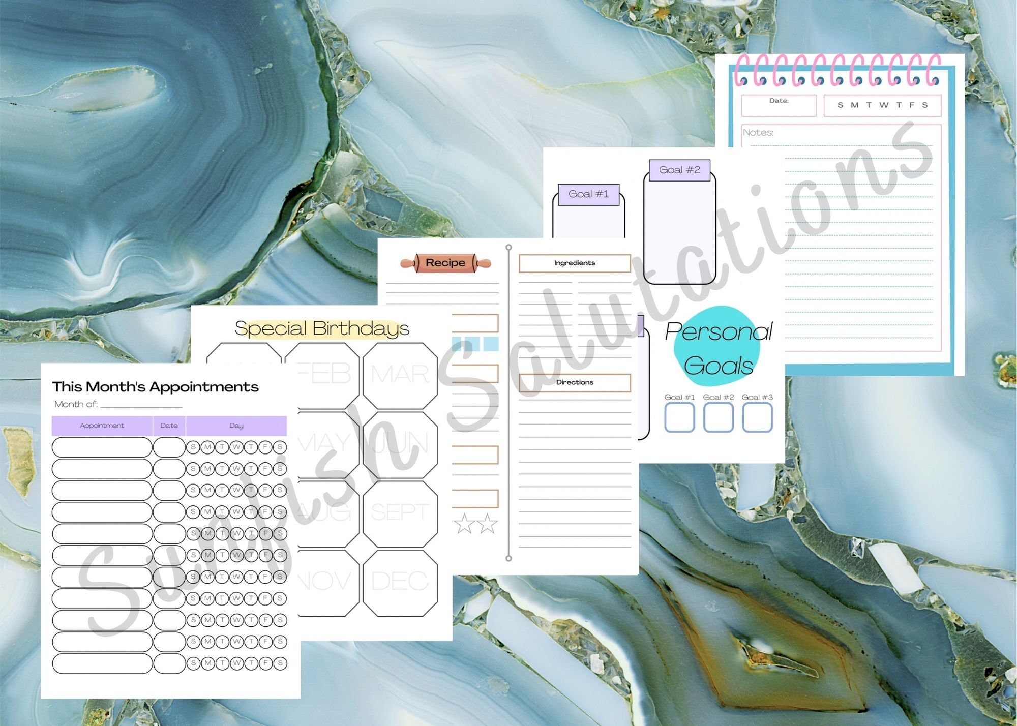 Bullet Journal Journal Entry Bundle PDF ONLY - Etsy