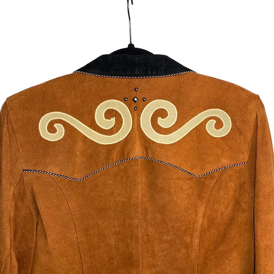 VINTAGE Phoenix USA Frontier Collection Suede Western Rodeo Rocker ...