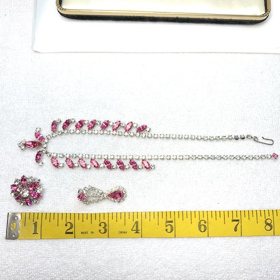 VINTAGE RARE Symphony by Alpha Rhinestone Jewelry Sui… - Gem