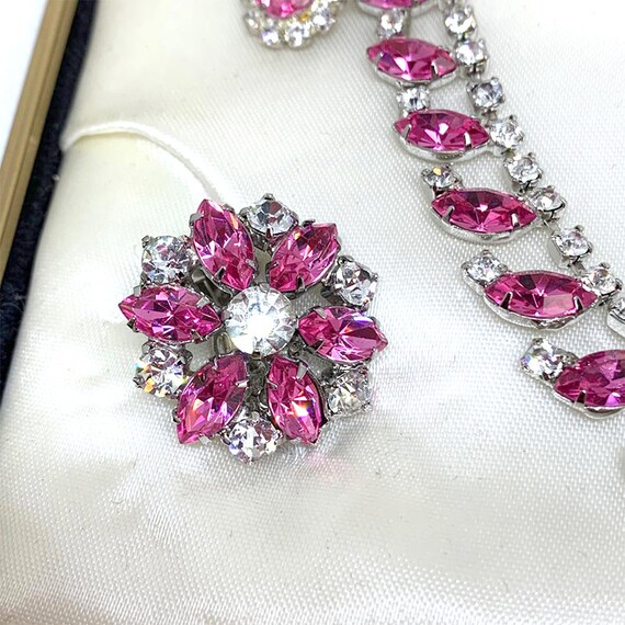 VINTAGE RARE Symphony by Alpha Rhinestone Jewelry Sui… - Gem