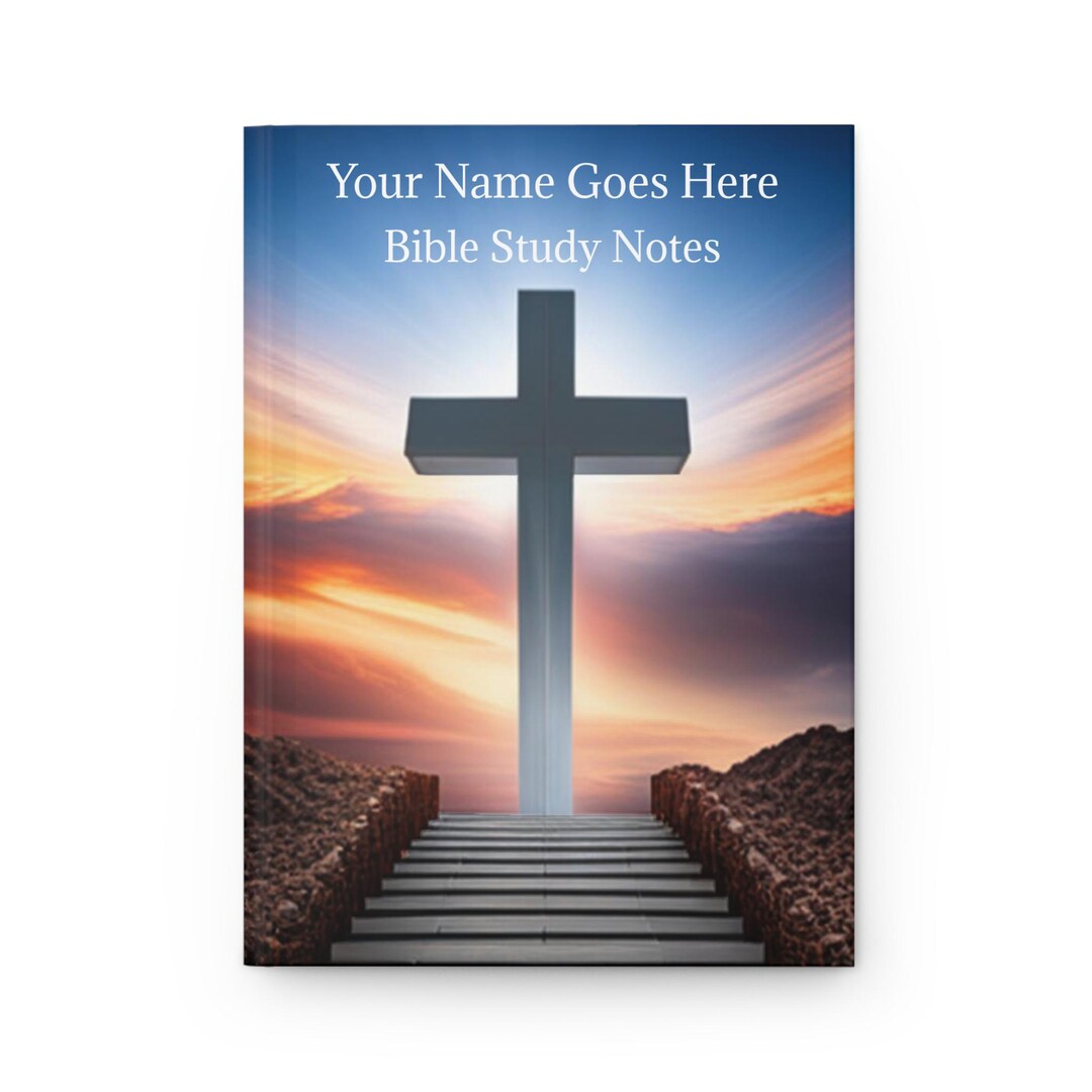 Bible Study Custom Notebook Sunday School Prayer Journal Sermon Notes ...