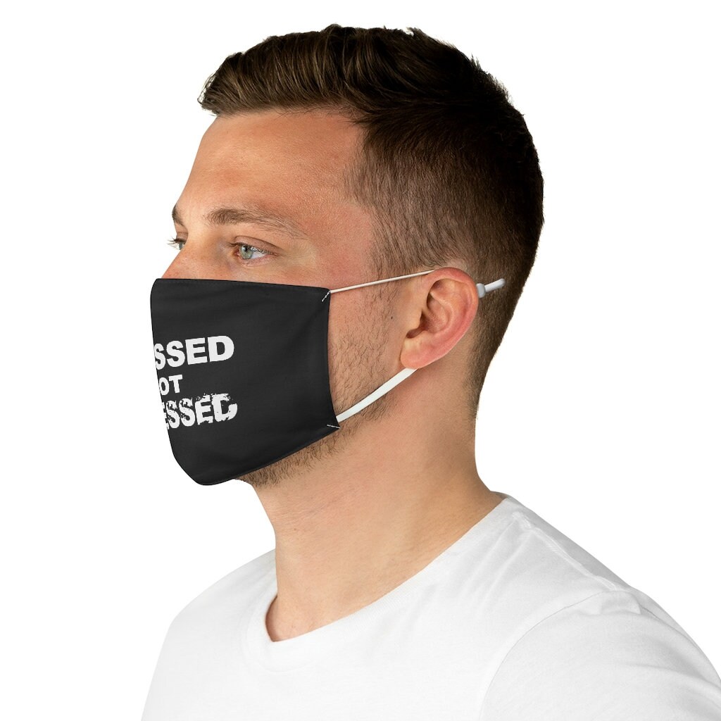 Blessed Face Mask | Womens Face Mask | Mask With Saying | Face Covering ...