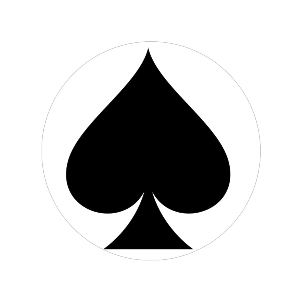 Spades Sticker Plays Well With Others Queen of BBC Sticker QOS Sticker ...