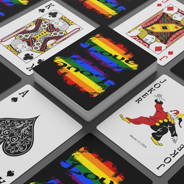 Lgbtq Playing Cards - Etsy