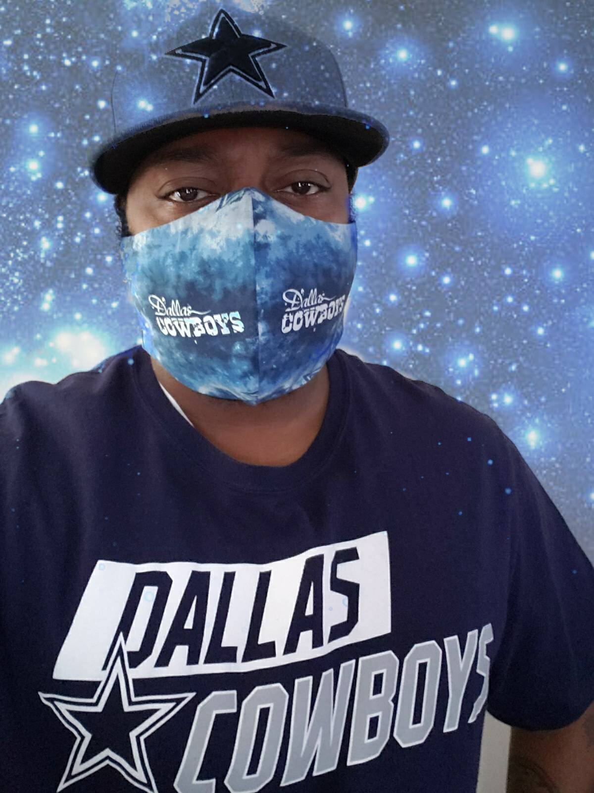 DALLAS COWBOYS Face #masksbyquirkyqueen [limited Edition] - Etsy