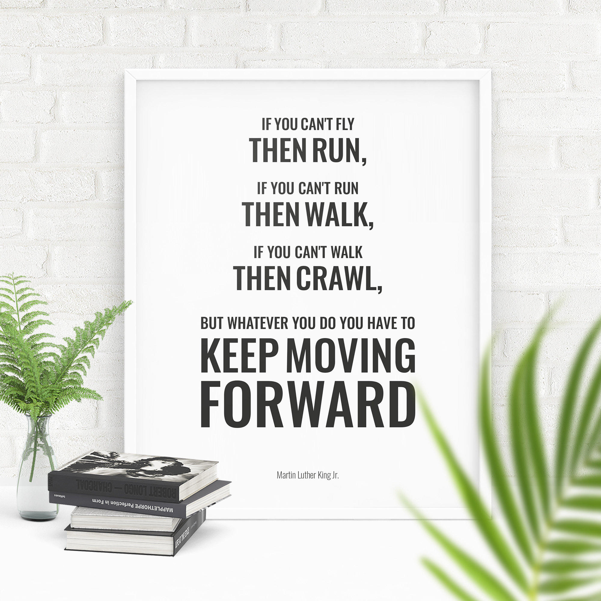 Martin Luther King Quotes Printable Poster / Postcard /famous Quote ...