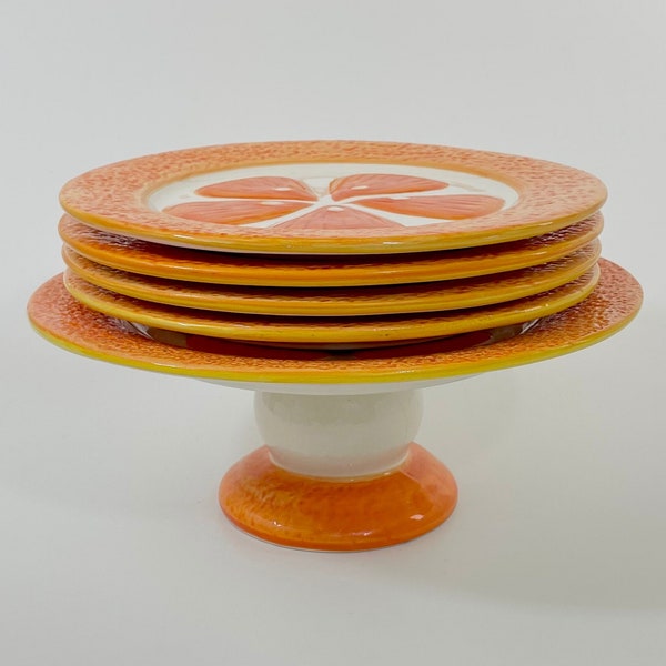 Ceramic Plates With Fruit - Etsy