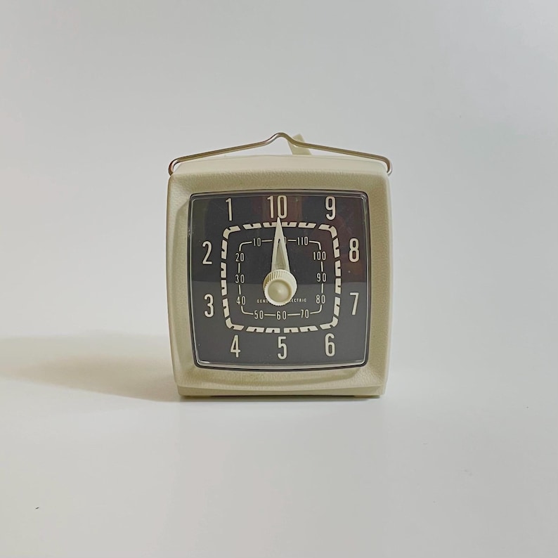 Vintage GE Wind up Clock Timer, General Electric, Dryer Timer, Kitchen ...
