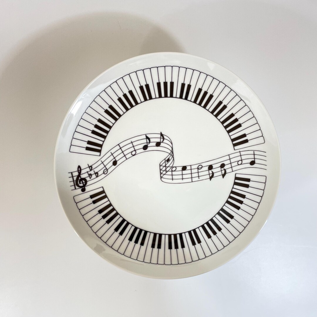 Piano Keys Cake Platter, Vintage, 1980s Shafford, Music Lovers, Musical ...