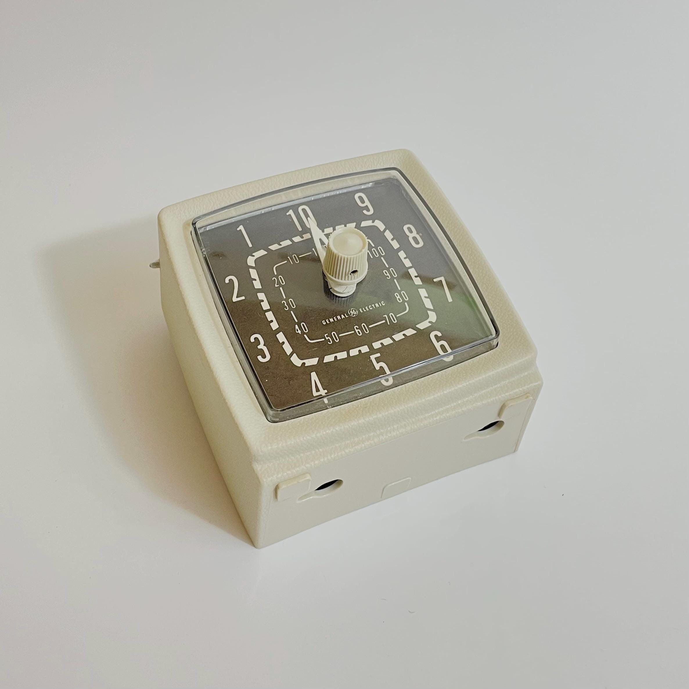 Vintage GE Wind up Clock Timer, General Electric, Dryer Timer, Kitchen ...