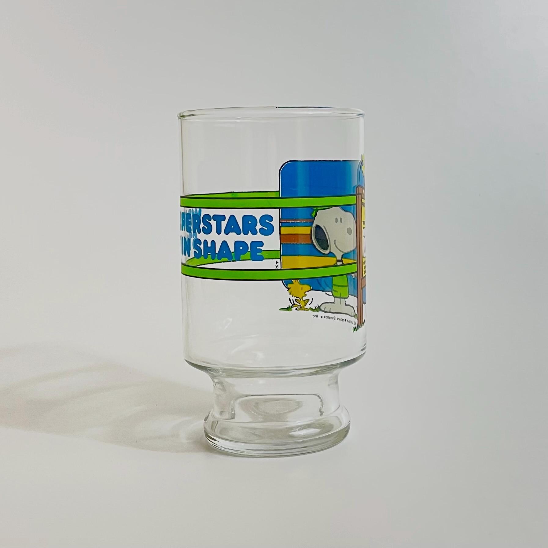 1965 Snoopy Drinking Glass, Oversized Cup, Collectible, Vintage Peanuts ...