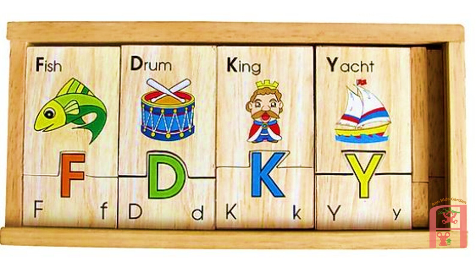 Alphabet Self-learning Letter Puzzles| See and Spell Developmental ...