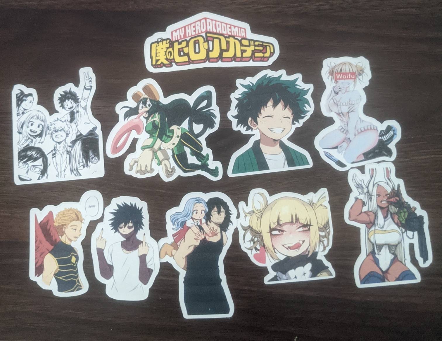 MHA Sticker Set Anime Superhéroe - Etsy España