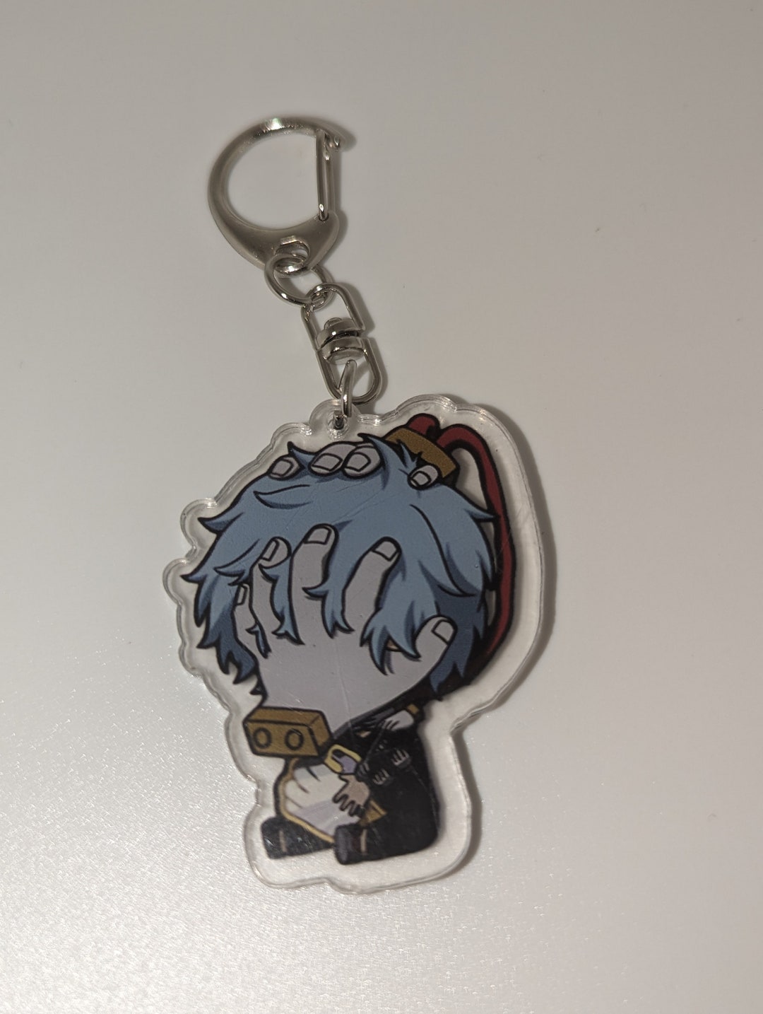 Acrylic Anime Keychain MHA Anime Manga - Etsy