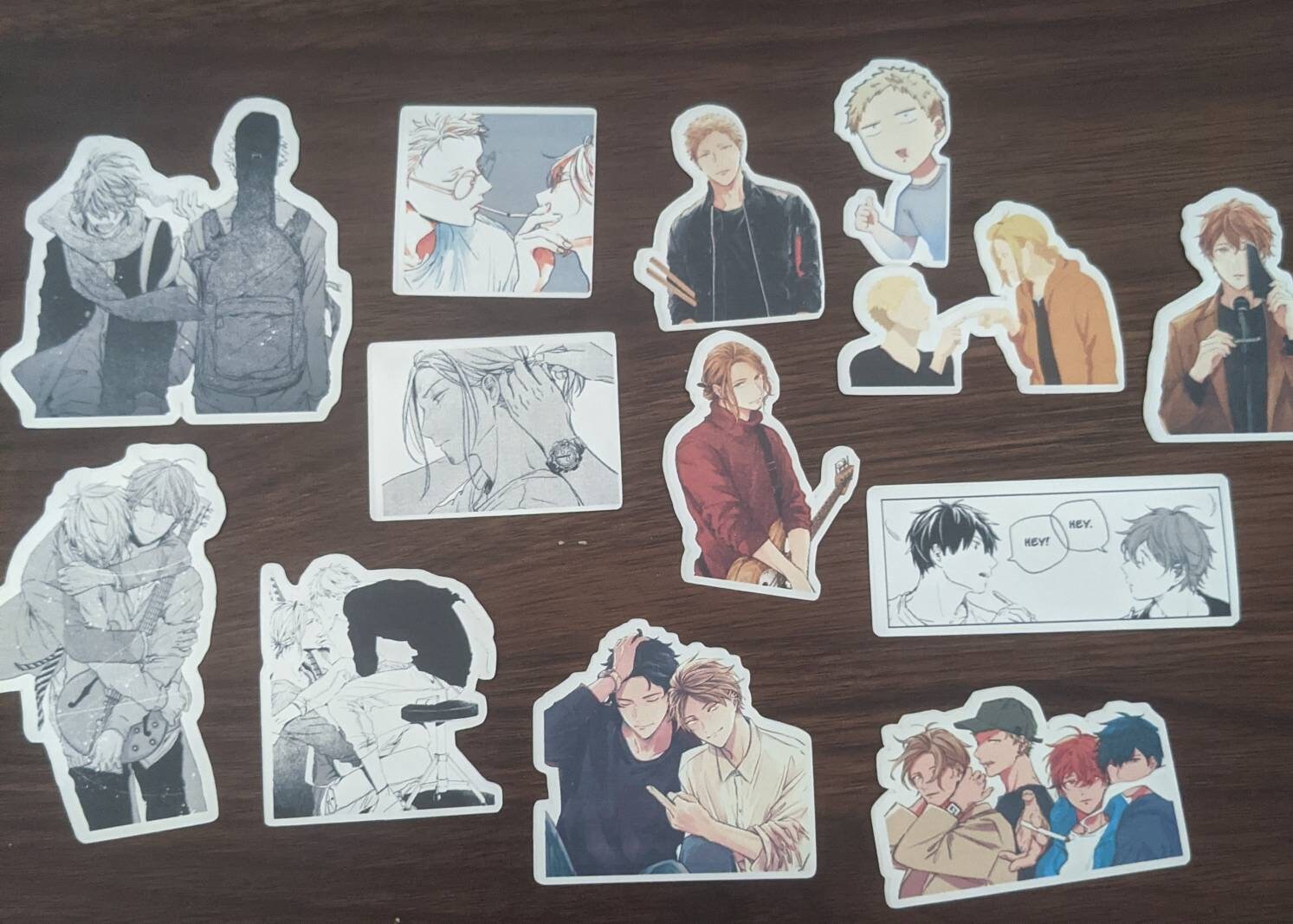 Given Sticker Set 3 Yaoi Anime Manga BL | Etsy