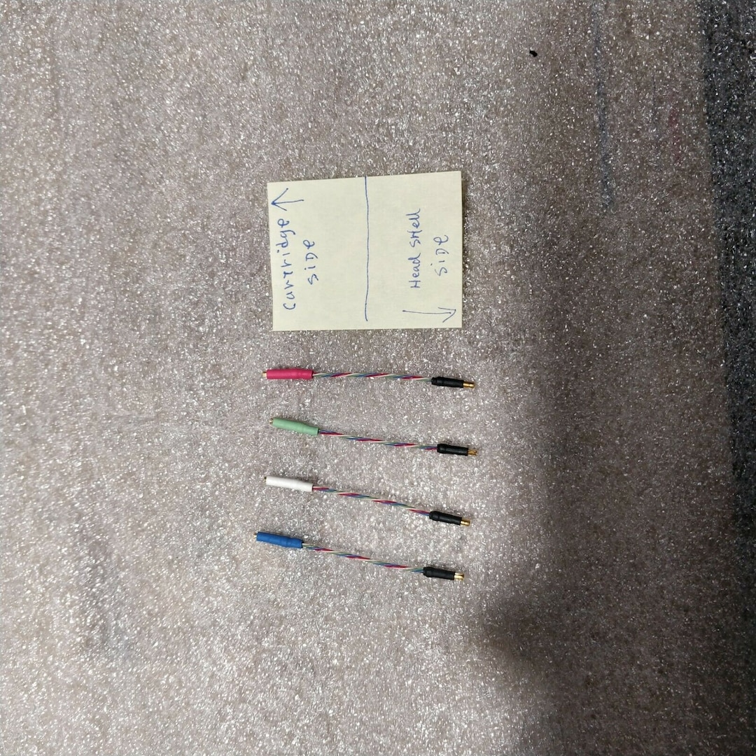 Custom Made Reference Headshell Lead Wires for Turntables - Etsy