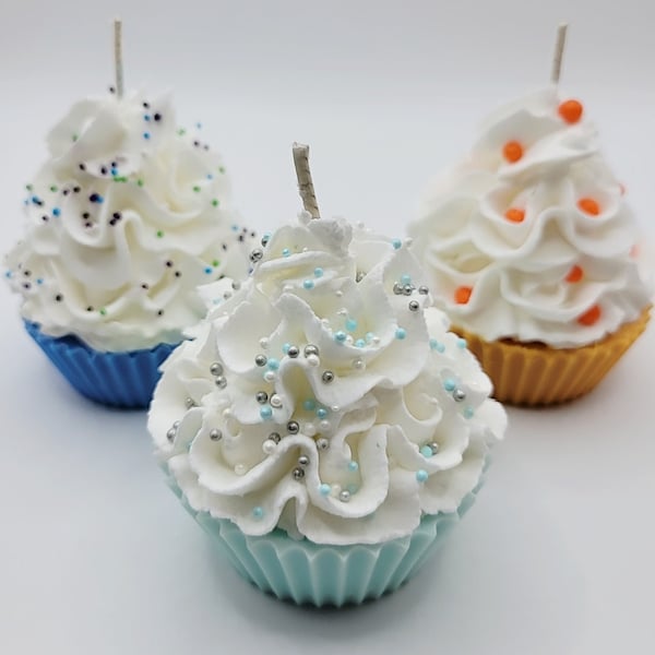 Cupcake Candle - Etsy