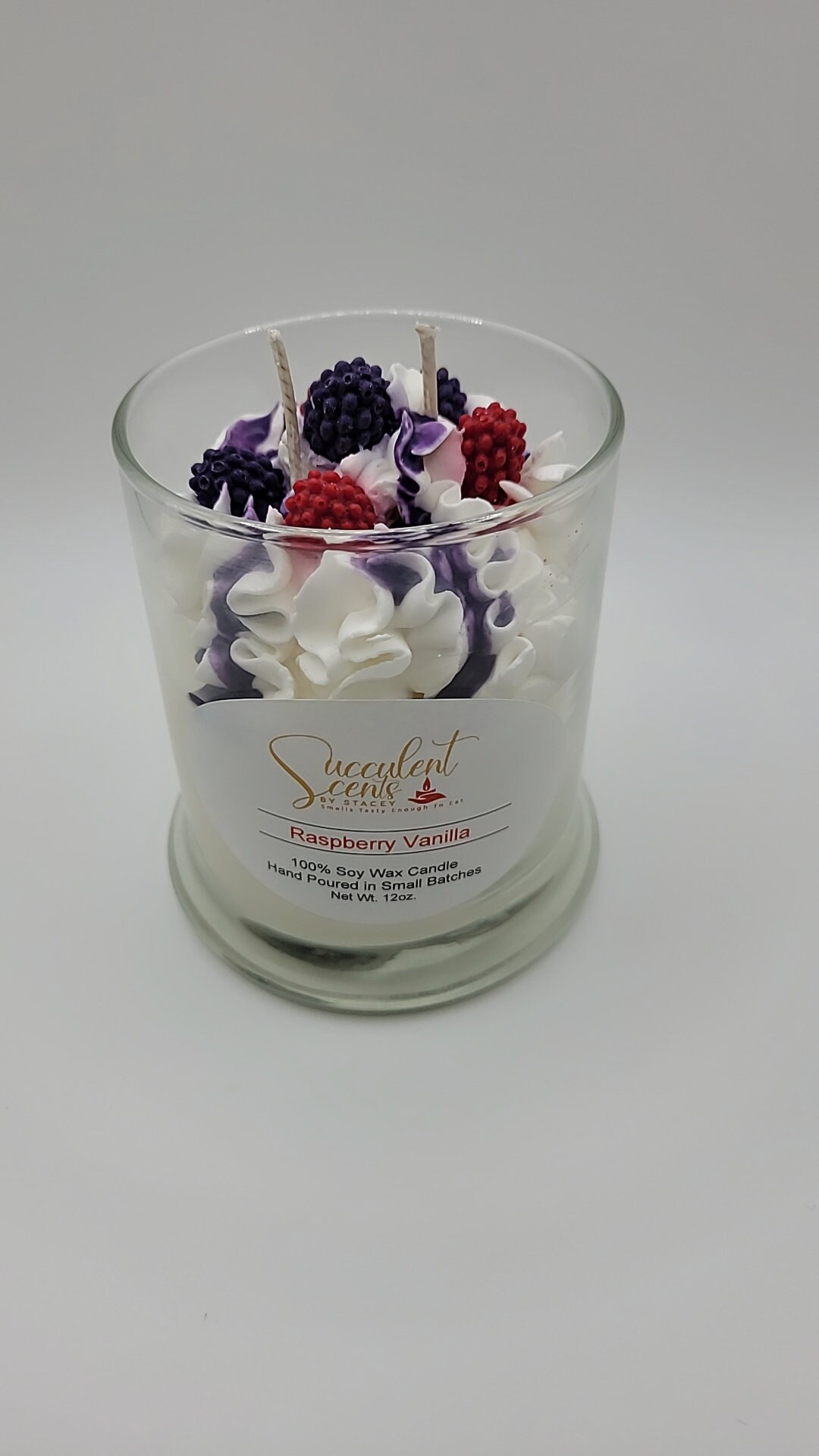 Raspberry Vanilla Candle - Etsy