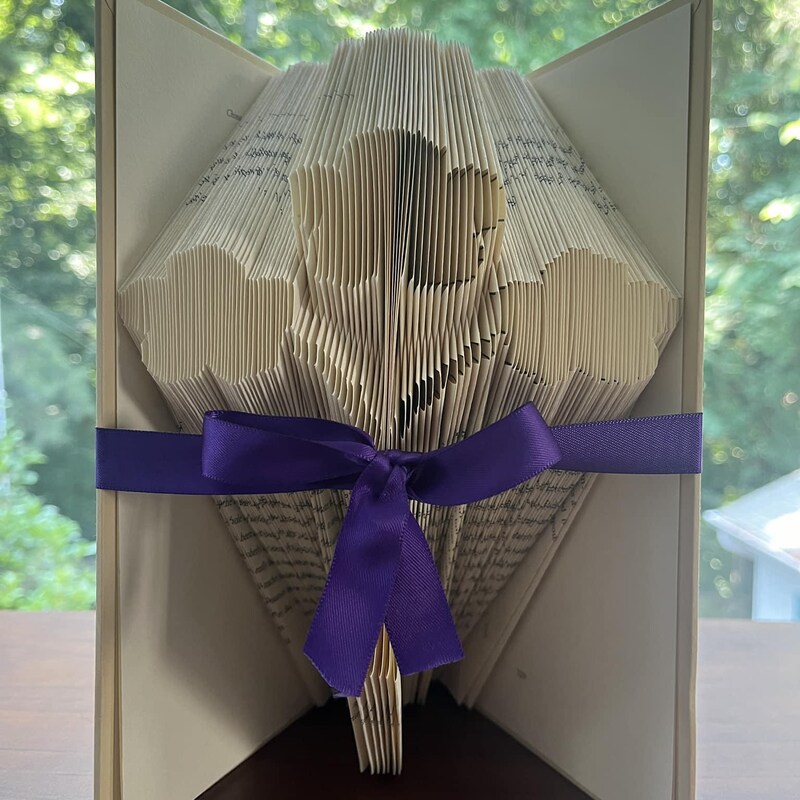 Read Book Folding Pattern - Etsy