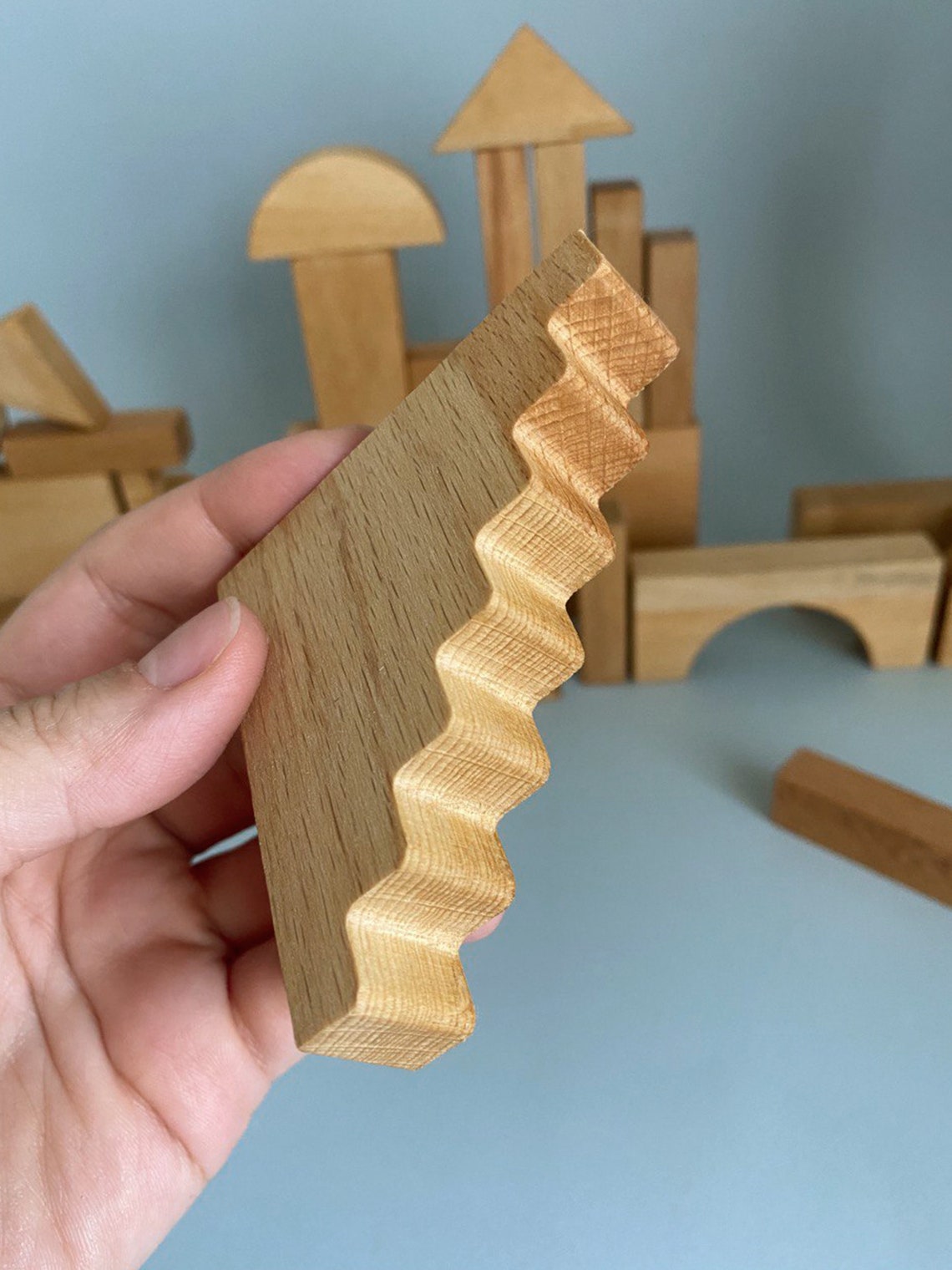 Montessori Materials Montessori Toy Building Blocks - Etsy