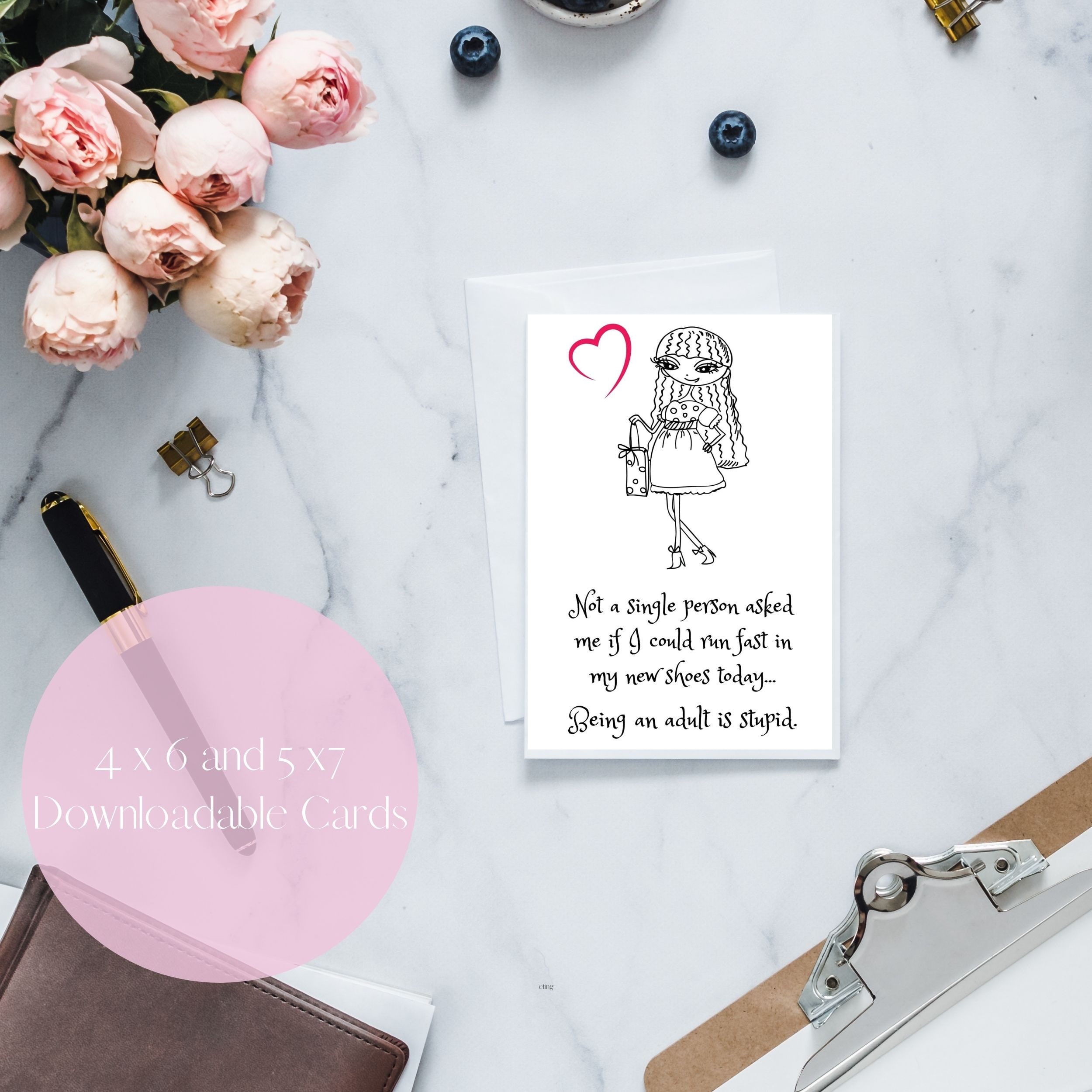 Funny Friendship Card Humorous Greeting Card Funny Cards For | Etsy