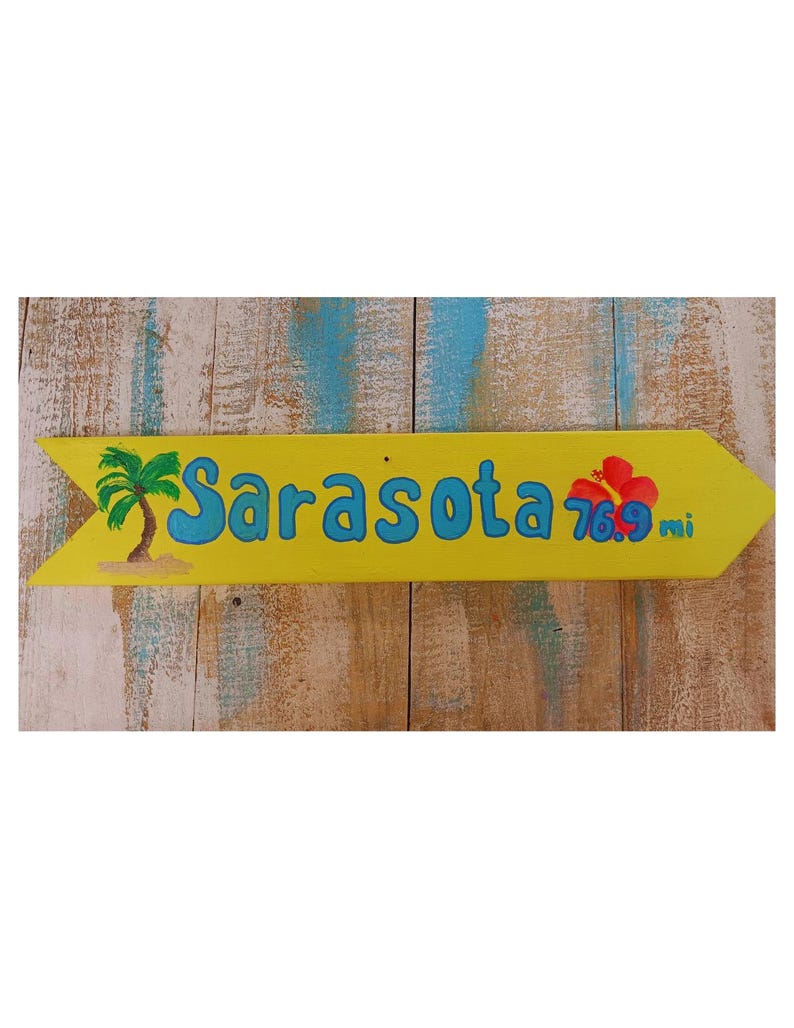 Tiki Bar Direction Signs Personalized Wood Signs Customized Tiki Decor ...
