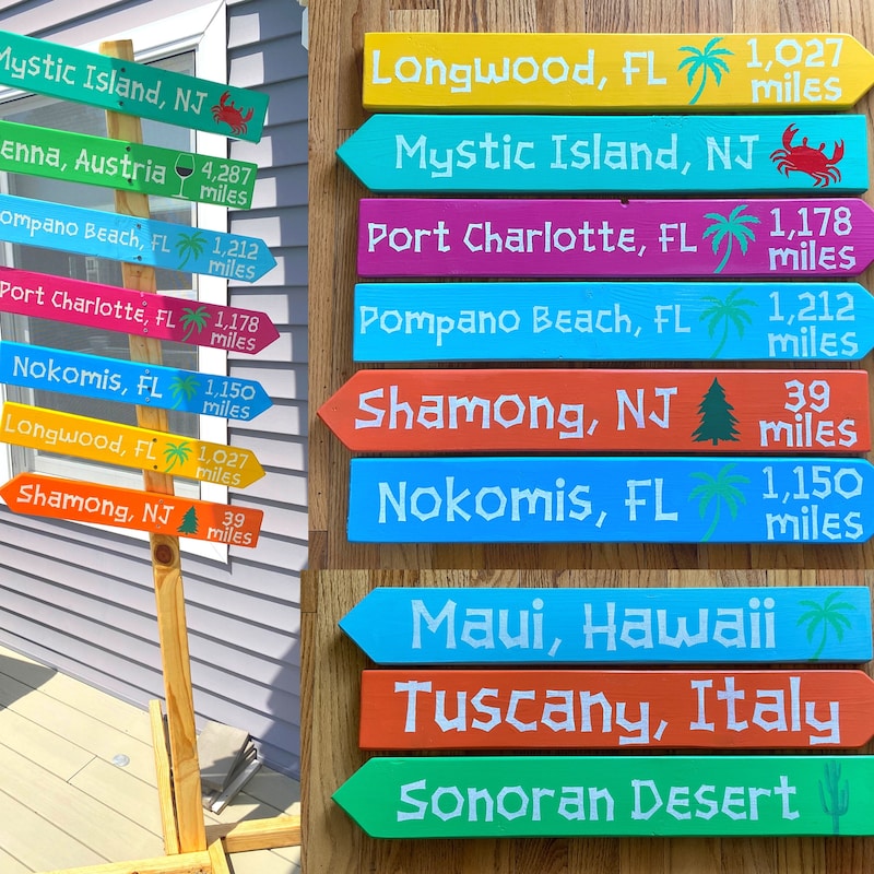Wooden Beach Signs - Etsy