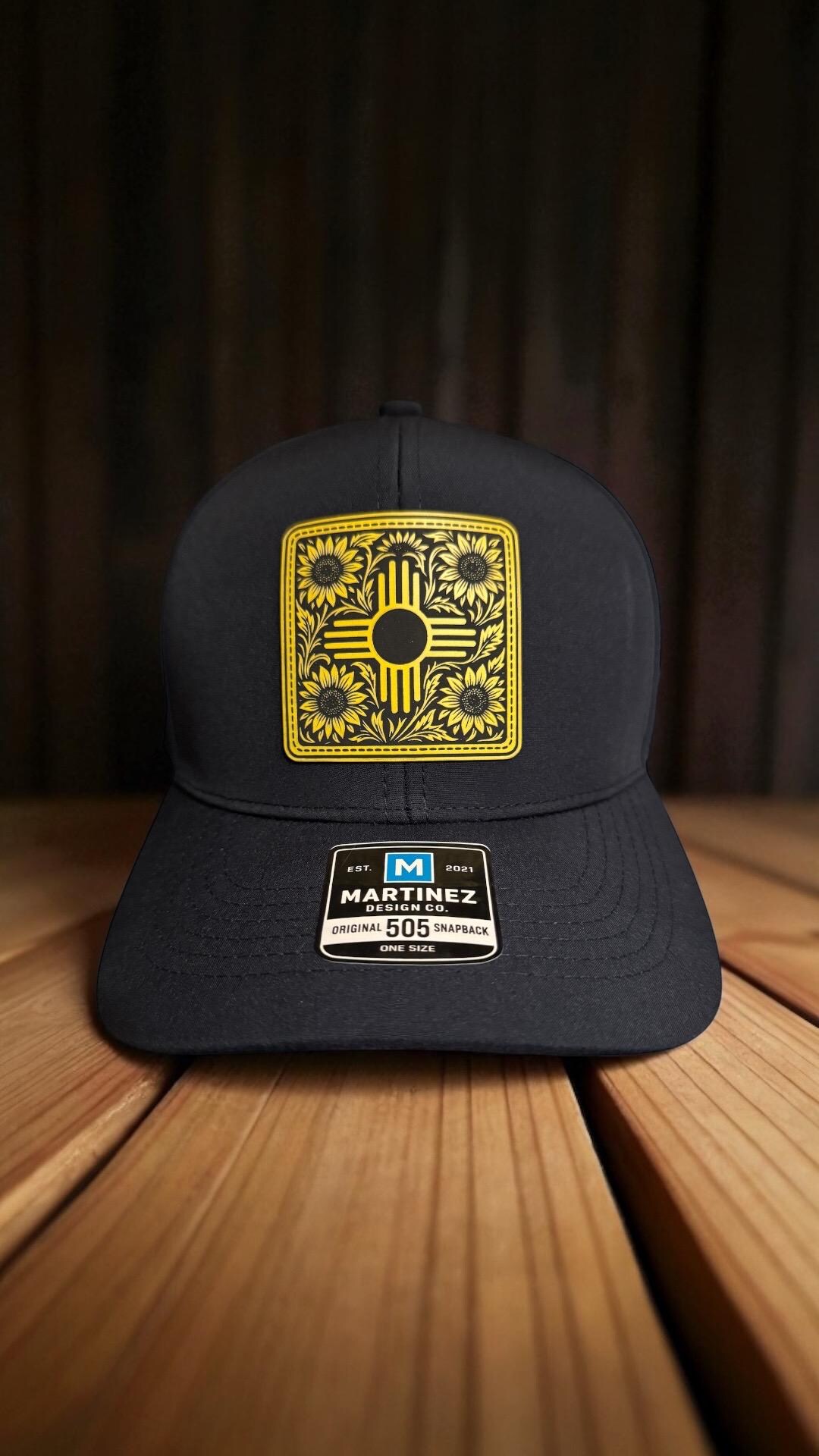 Sunflower Zia Snapback – New Mexico Hat – Southwest Style - Etsy