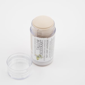 Tallow Deodorant | MASCULINE Scents| Gentle, Magnesium, Zinc, Sensitive ...