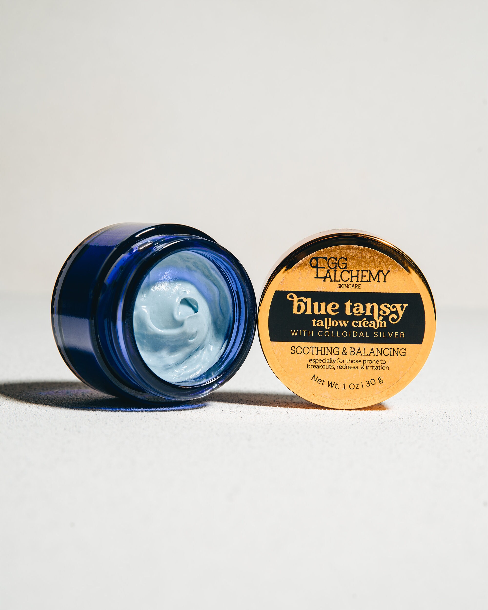 Blue Tansy Tallow Cream W/ Colloidal Silver All Natural - Etsy